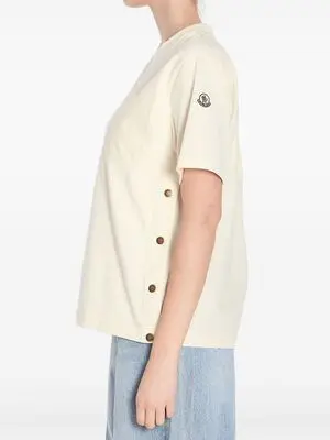 Moncler Logo Patch Cotton T-shirt