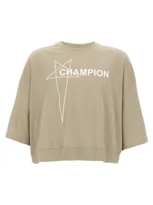 Rick Owens T-shirt Champion X - Gray