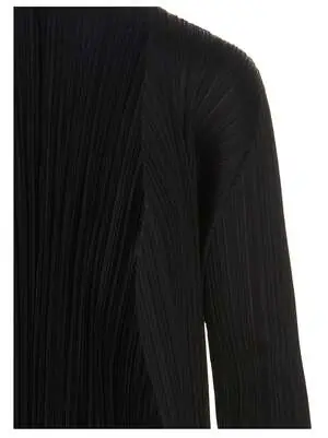 Issey Miyake Pleated Cardigan