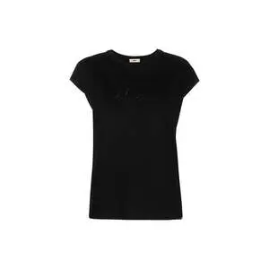 Herno Crystal-embellished Logo T-shirt - Black