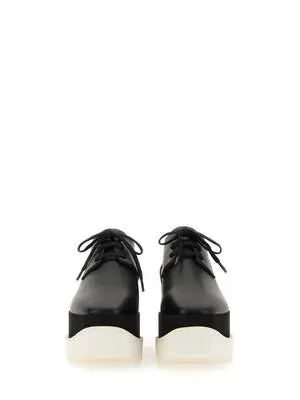 Stella McCartney Elyse Lace-up Platform Shoes - Black