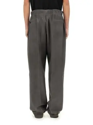 MAISON MARGIELA Wool And Mohair Blend Pants - Gray