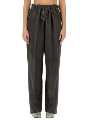 MAISON MARGIELA Wool And Mohair Blend Pants - Gray