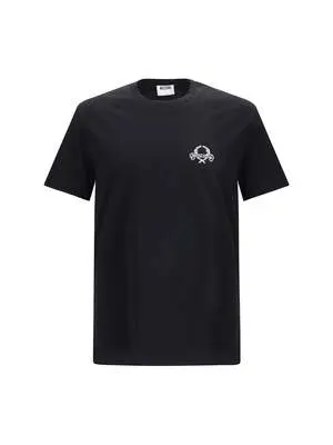 Moschino Laurel Crown Logo T-shirt - Black