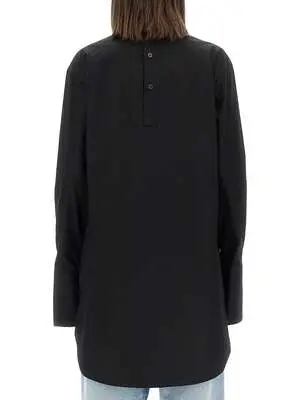 Dries Van Noten Cotton Plaid Shirt - Black