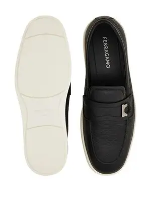 FERRAGAMO Tancredi Mocassins - Black