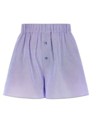 Andamane Georgiana Set Cotton Oxford Shirt And Boxer Set