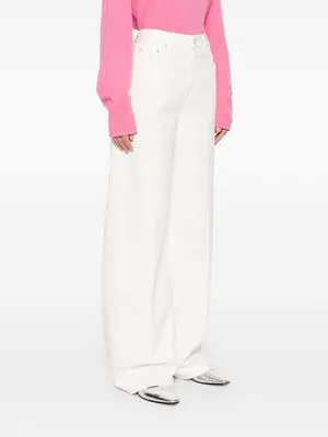 TOTEME Wide Leg Denim Jeans