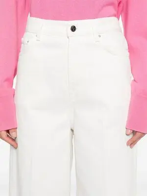 TOTEME Wide Leg Denim Jeans