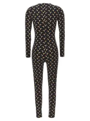 MARINE SERRE Moon Printed Catsuit