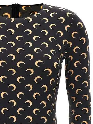 MARINE SERRE Moon Printed Catsuit