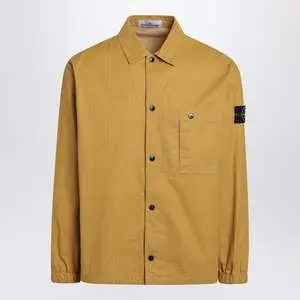 Stone Island Cotton Ripstop Shirt Jacket - Orange