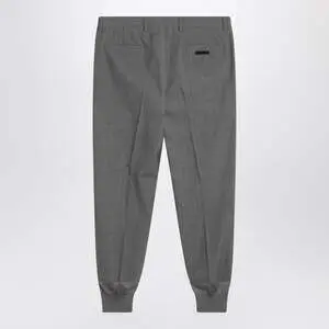 Prada Virgin Wool Jogger Trousers