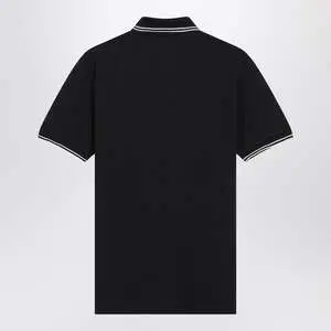 Stone Island Polo Shirt With Compass Patch - Blue