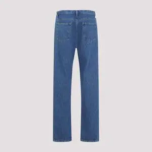 JIL SANDER Cotton Jeans - Blue