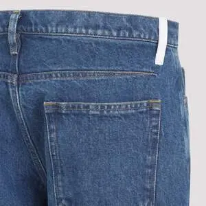 JIL SANDER Cotton Jeans - Blue