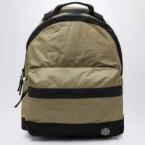 Stone Island Military Cotton Ripstop Backpack - Green