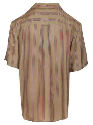 Saint Laurent Casandre Striped Shirt - Multicolor