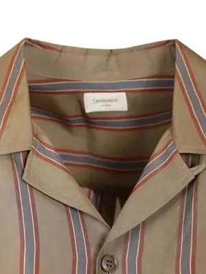 Saint Laurent Casandre Striped Shirt - Multicolor
