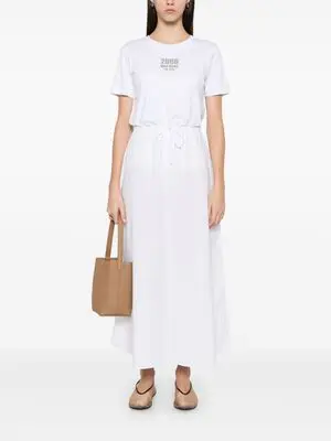 Max Mara Logo Cotton T-shirt - Multicolor