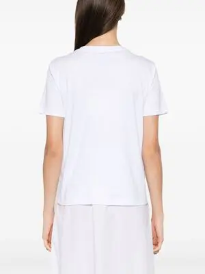 Max Mara Logo Cotton T-shirt - Multicolor