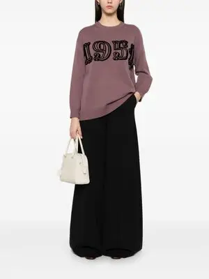 Max Mara Wide-leg Tailored Trousers - Multicolor