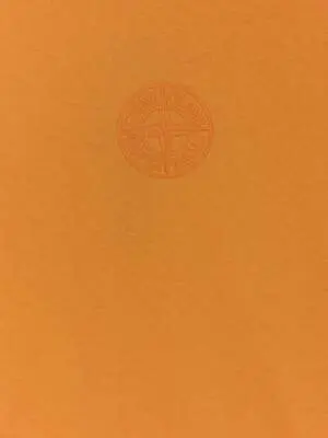 Stone Island Cotton T-shirt With Tone-on-tone Logo Print On The Front