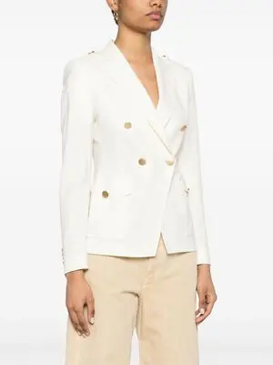 Tagliatore Wool Double-breasted Jacket - Multicolor