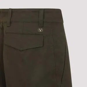 Valentino Garavani Military Cotton Cargo Pants