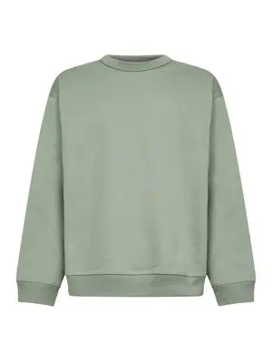 Dries Van Noten Sage Green Cotton Oversized Sweatshirt - Multicolor