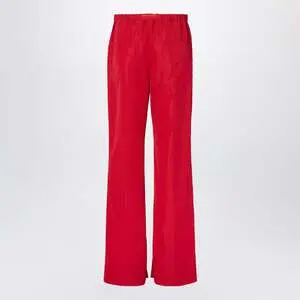 Fendi Technical Viscose Wide-leg Trousers