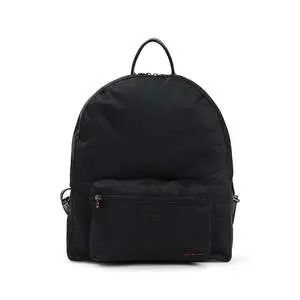 Kiton Polyamide Backpack With Leather Details