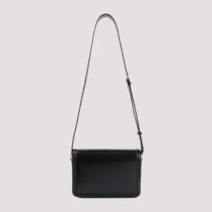 Saint Laurent Solferino Shoulder Bag With Clasp - Black