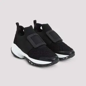 ROGER VIVIER Viv Run Sneakers - Black