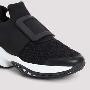 ROGER VIVIER Viv Run Sneakers - Black
