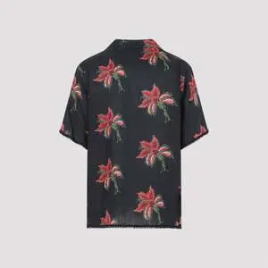 Valentino Garavani Short Sleeves Shirt - Black
