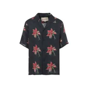 Valentino Garavani Short Sleeves Shirt - Black