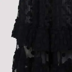 Dries Van Noten Dally Midi Dress - Black