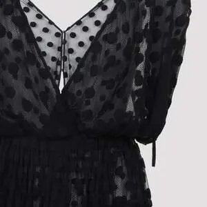 Dries Van Noten Dally Midi Dress - Black