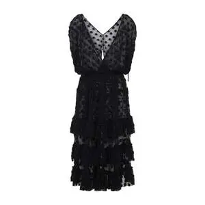 Dries Van Noten Dally Midi Dress - Black