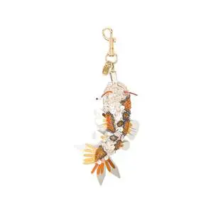 ANYA HINDMARCH Neutrals Keyrings & Chains - Multicolor