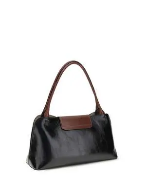 Versace Vivian Medium Shoulder Bag - Black