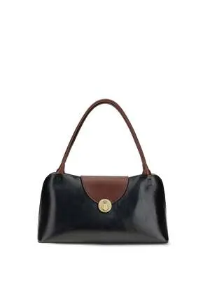 Versace Vivian Medium Shoulder Bag - Black