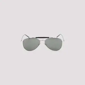 Saint Laurent Metal Aviator Sunglasses