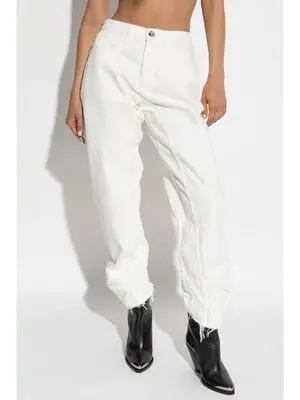JIL SANDER Cotton Trousers - Multicolor