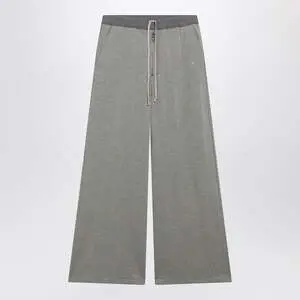 Rick Owens DRKSHDW Wide-Leg Drawstring Trousers Gray