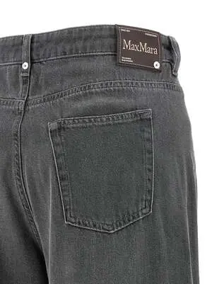 Max Mara Smmallegra Wide Leg Jeans