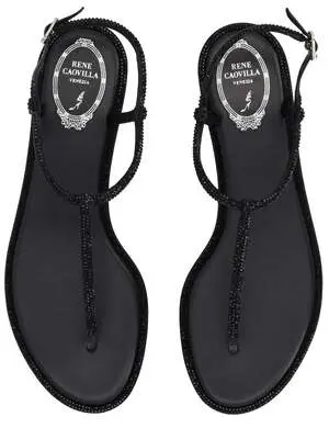 Rene Caovilla Sandal Diana - Black