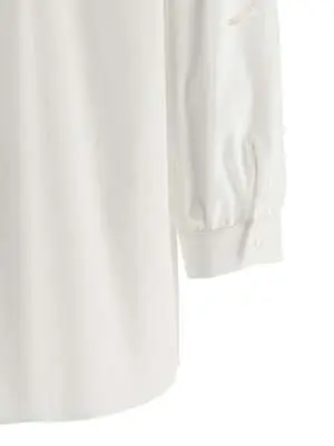 Valentino Garavani Embroidered Cotton Poplin Shirt