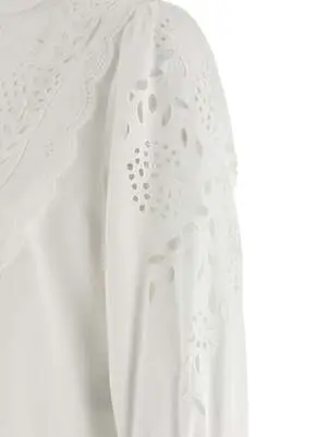 Valentino Garavani Embroidered Cotton Poplin Shirt